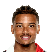 Denzel Hall EA FC 24 - Rating and Potential - Career Mode | FIFACM